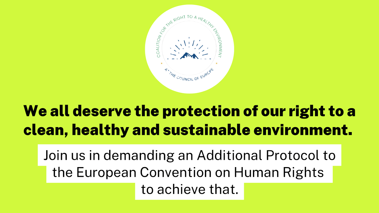 The time for Europe to protect this right is NOW!